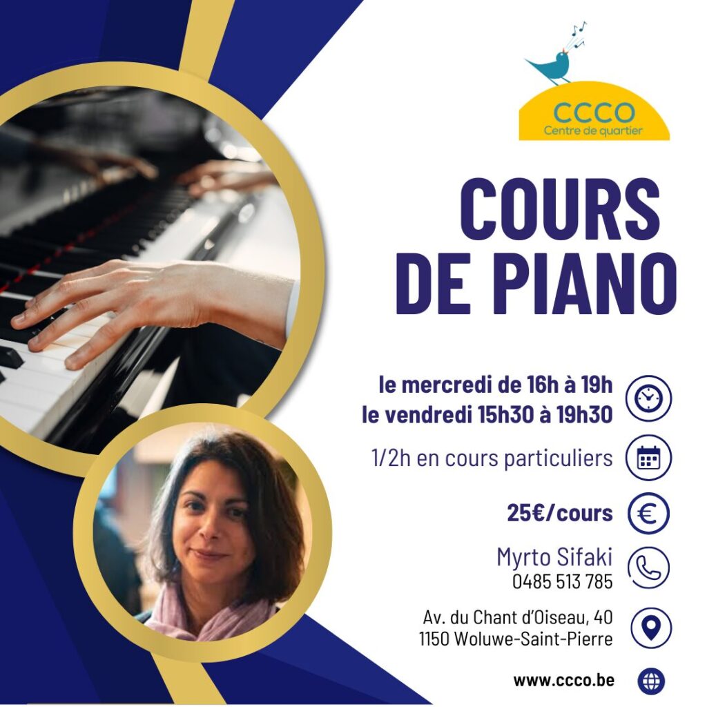 Piano - Centre communautaire du Chant d’Oiseau